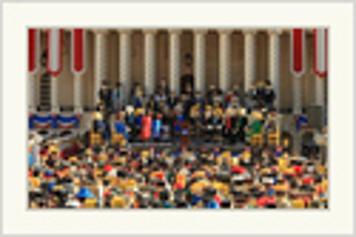 Obama's Lego Inauguration