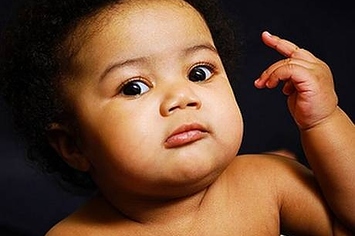 Adorable Babies Giving The Finger