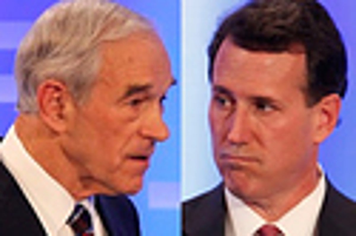 Ron Paul Vs. Rick Santorum