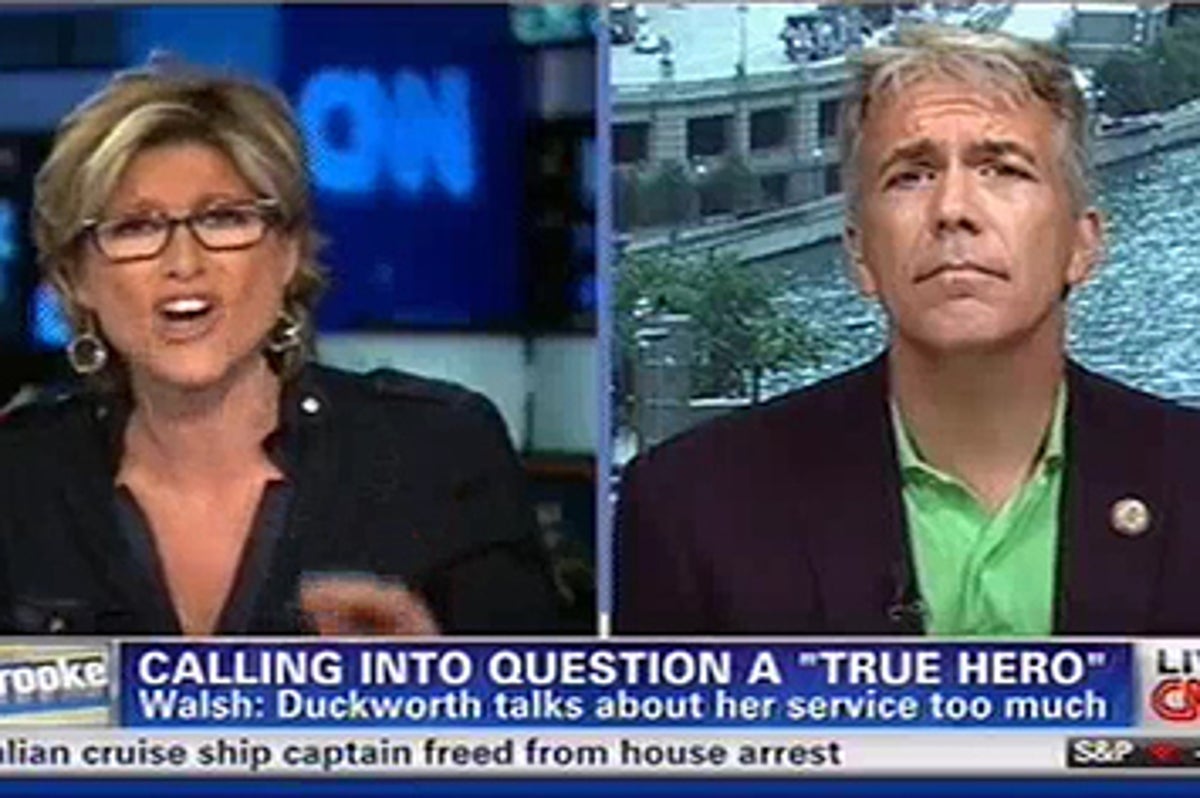 CNN Anchor's Epic Battle With Rep. Joe Walsh Over Tammy Duckworth Remark