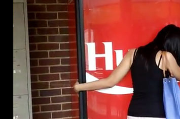 Coca Cola Vending Machine Powered By Hugs