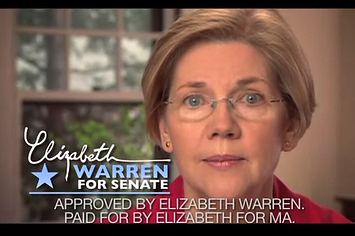 Elizabeth Warren's New TV Ad Attacks GE For Not Paying Taxes