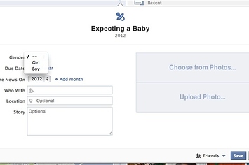 Now The Facebook Baby Posts Can Start Before The Kid Is Even Born