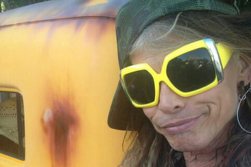 Steven Tyler Is "Headed 2 The Bamboo Forest"