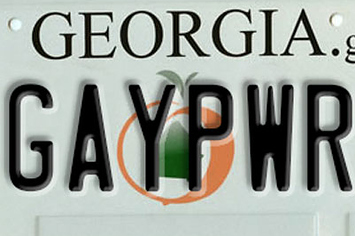 Georgia Rejected These Pro-Gay License Plates
