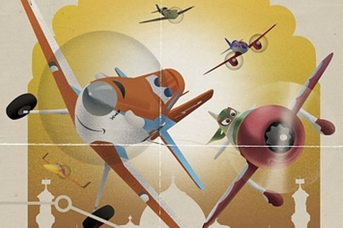 Disney Planes Dusty Poster