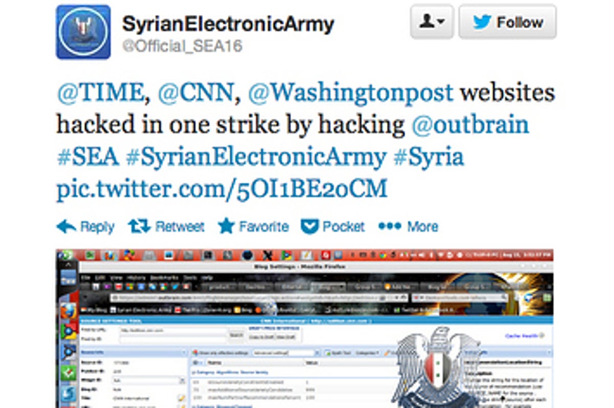 Today's Syrian Electronic Army Attack Could Have Infected Millions