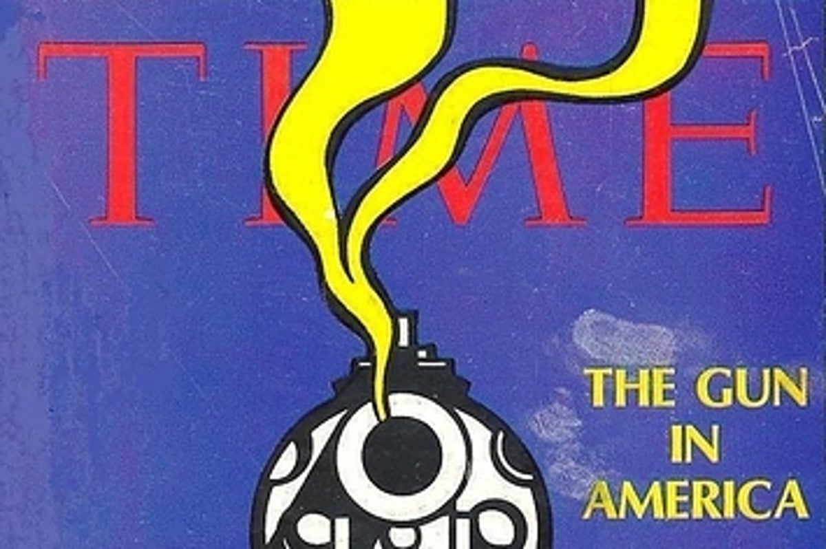 Four Decades Of Magazine Gun Violence Covers