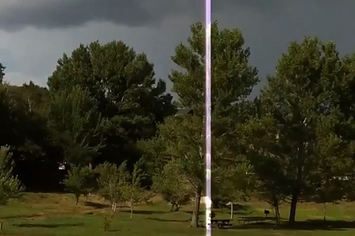 Man Captures The Moment He Was Struck By Lightning On Video