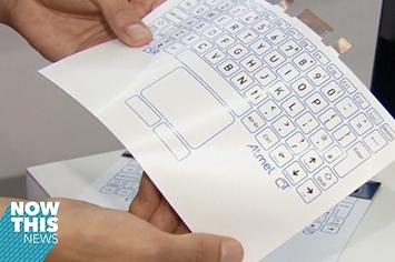UK Scientists Invent The World's Tiniest Keyboard