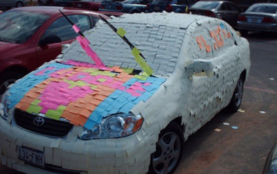 The Post-It Note Prank