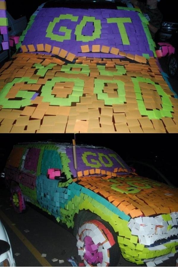 The Post-It Note Prank