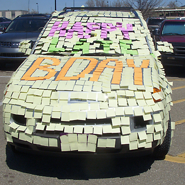 The Post-It Note Prank