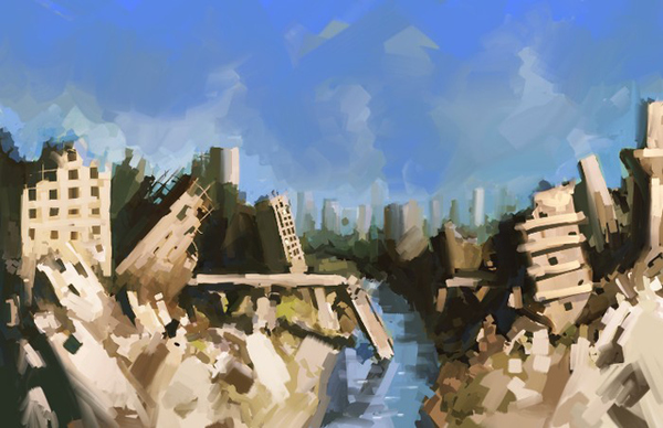 20 Amazing Art Concepts Of Post-Rapture Landscapes