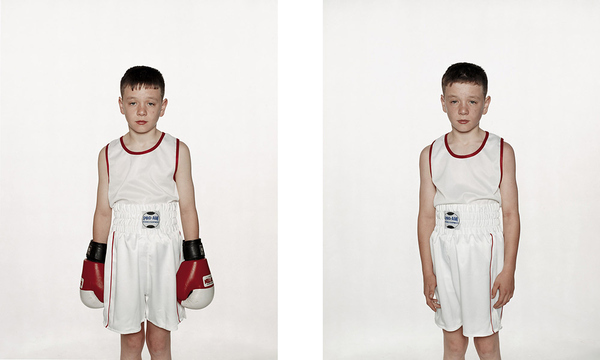 Before And After Portraits Of Young Boxers