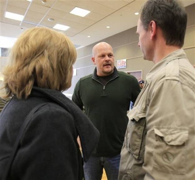Joe The Plumber Shows Up At Santorum Event