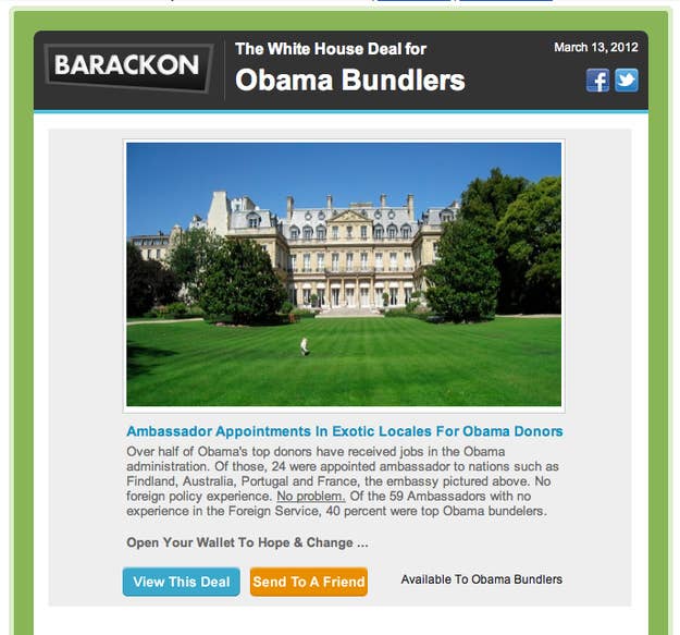 Republicans Hit Obama For Donor Benefits With Fake GroupOn Ad