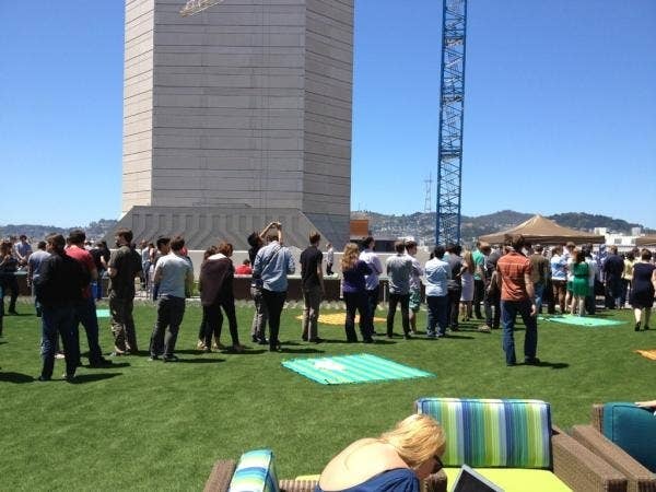 Twitter's New Headquarters Has An Amazing Roof Deck