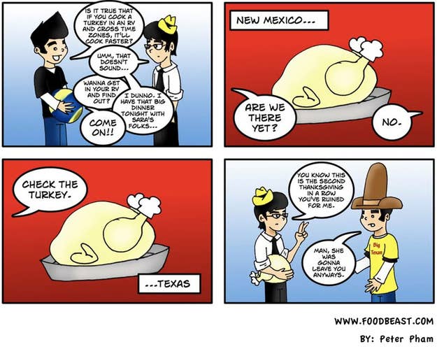 Top 3 Ways NOT To Cook Your Turkey [COMIC]