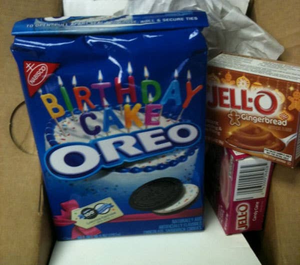 Birthday Cake-Flavored Oreos