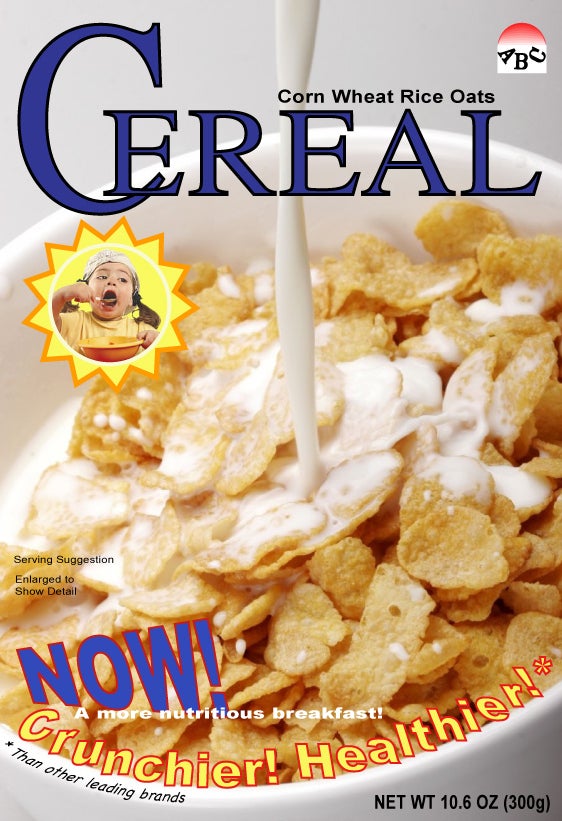 Generic Cereal Names Are Awesome Generic Cereal Names Are Awesome
