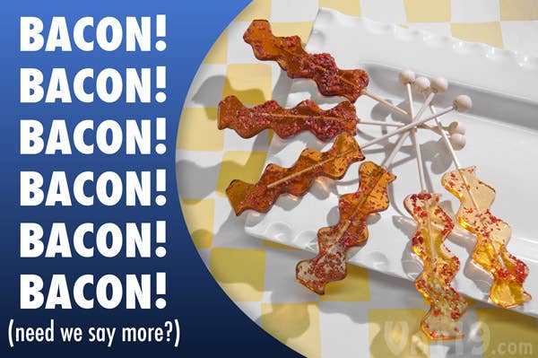 Lollipops That Taste Like Bacon?