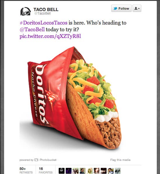 Taco Bell Is Rolling Out Doritos Shell Tacos TODAY