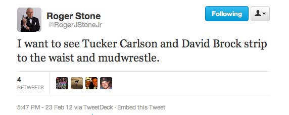 Roger Stone's Lewdest Tweets [NSFW]