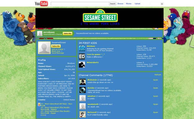 Sesame Street Invaded By Porn