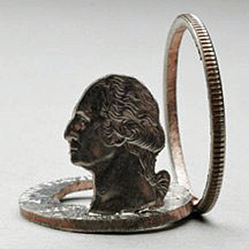 Amazingly Intricate Coin Art