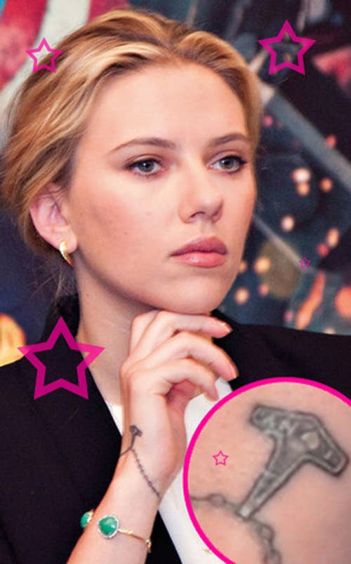 Scarlett Johansson's New Ink And Other Links