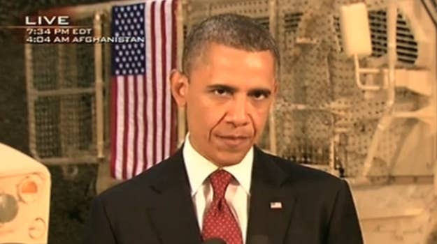 The 8 Hardest Looks Obama Gave During His Speech In Afghanistan
