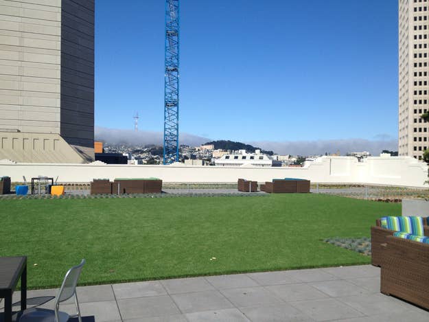 Twitter's New Headquarters Has An Amazing Roof Deck