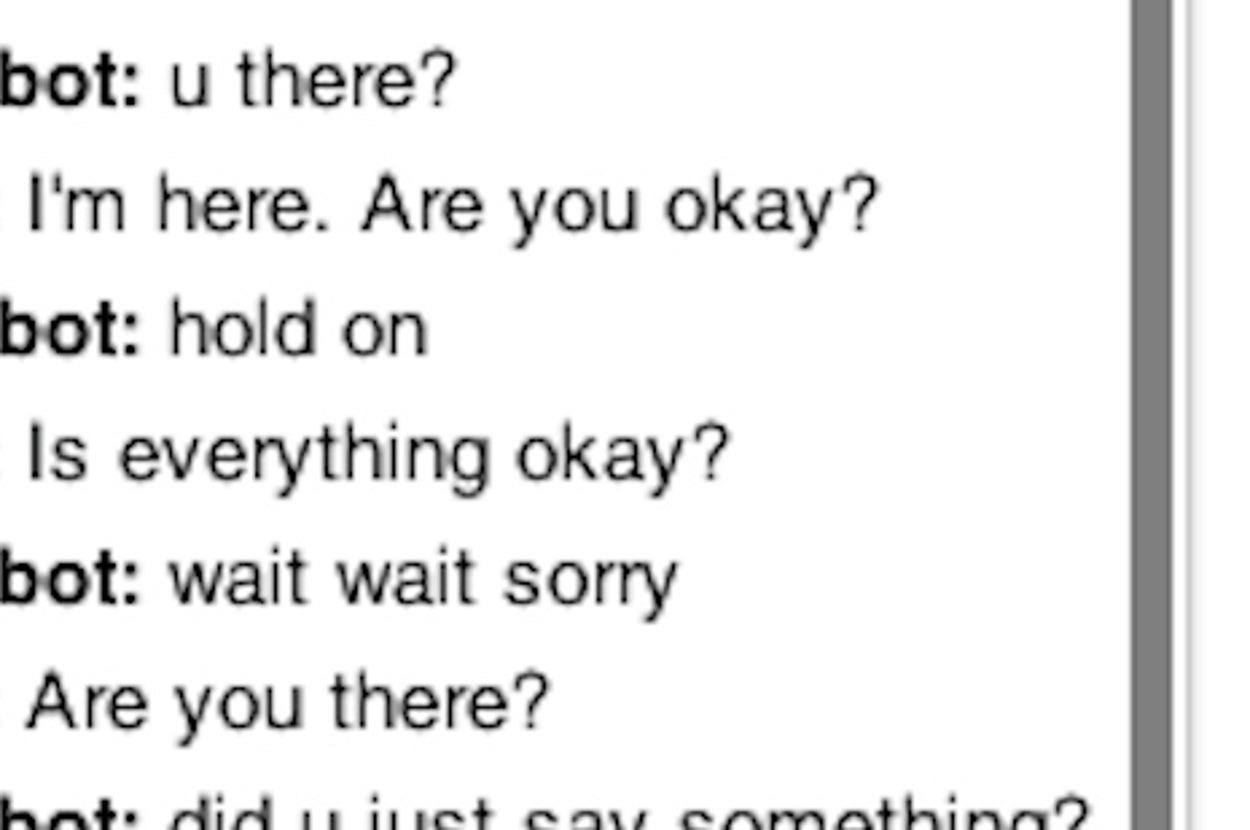 Awkward Chatbot Lets You Practice Your Awkward Chatting Skills