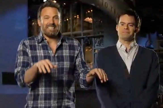 Ben Affleck’s Promos For The “SNL“ Season Finale