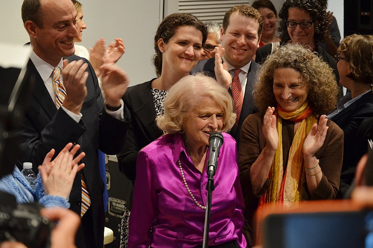Edith Windsor Claims Victory In Marriage Equality Fight