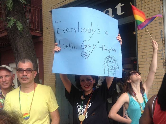 The 27 Best Signs From The New York City Gay Pride Parade