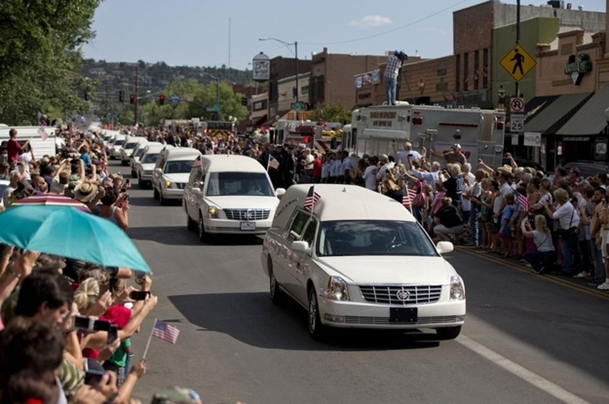 Procession Brings Home Fallen Arizona Firefighters