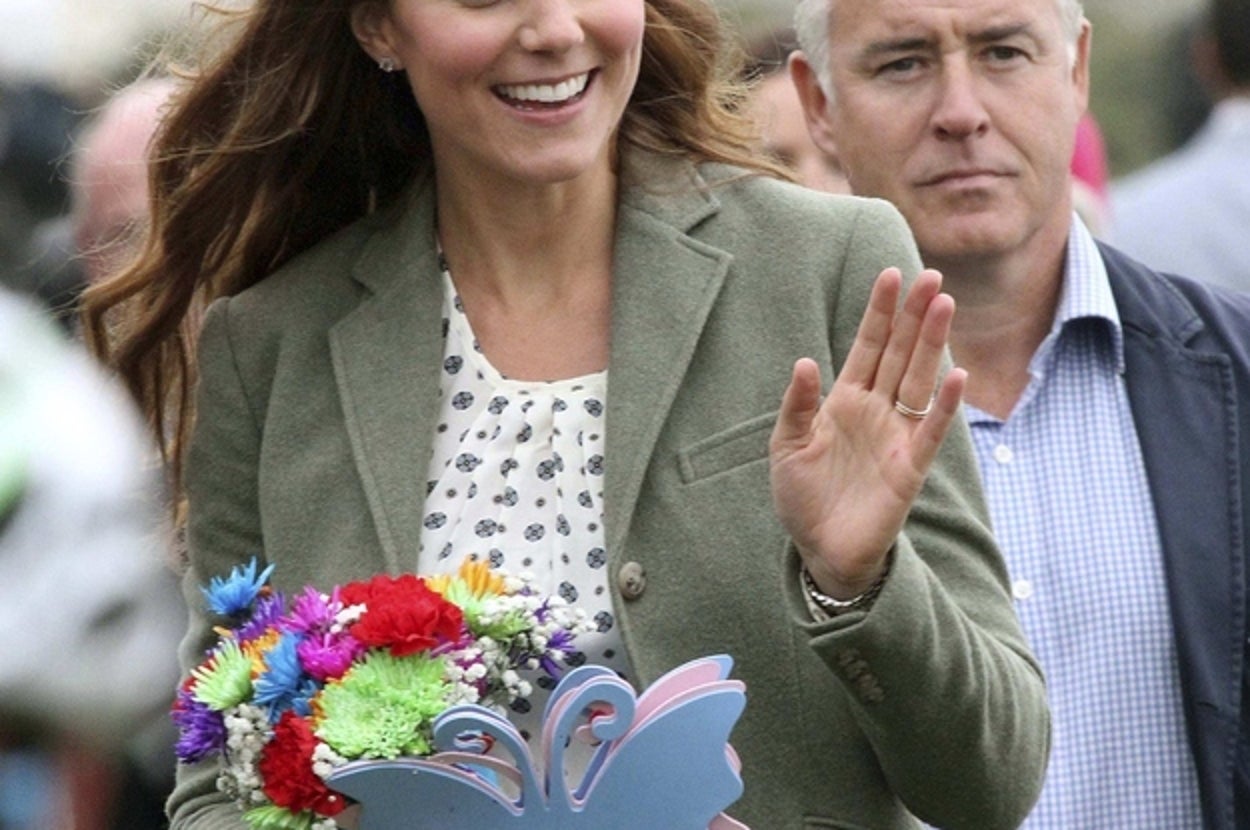 Kate Middleton Attends First Public Appearance Since Royal Baby's Birth ...