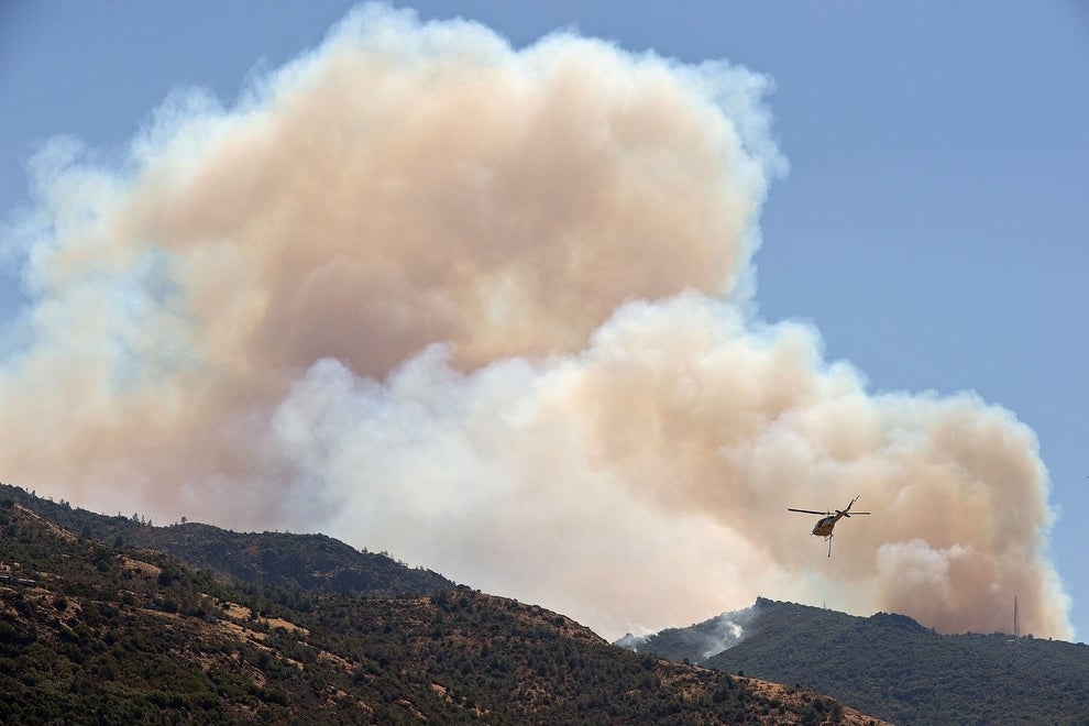 Incredible Pictures Of Bay Area Fire That Destroyed Over 3,700 Acres