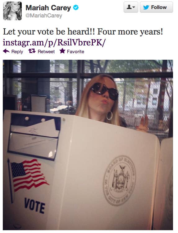 What Celebrities Have Been Tweeting About Election Day