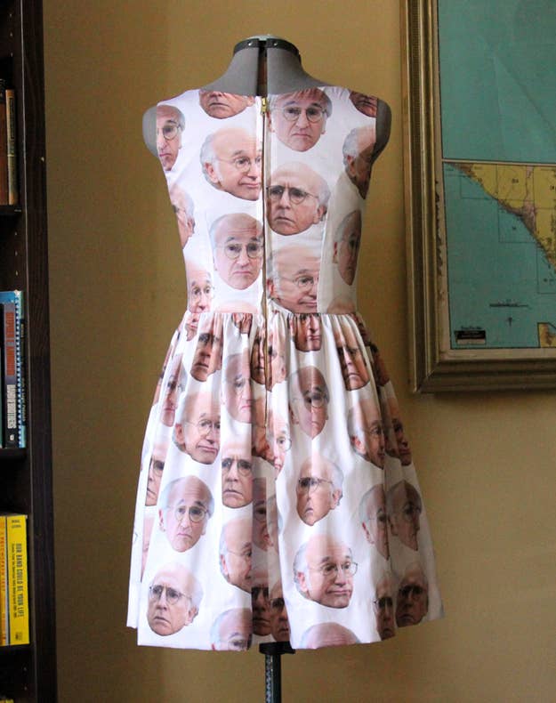 Would You Buy This Awesome Larry David Print Dress?