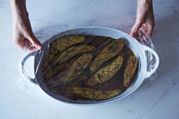 how to cook eggplant microwave