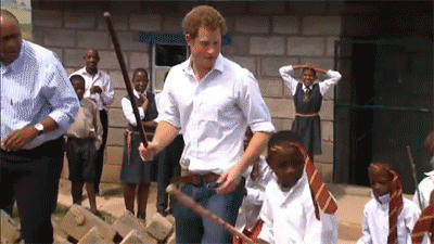 Prince Harry Breaks Hearts, Busts Moves At School For Deaf Children