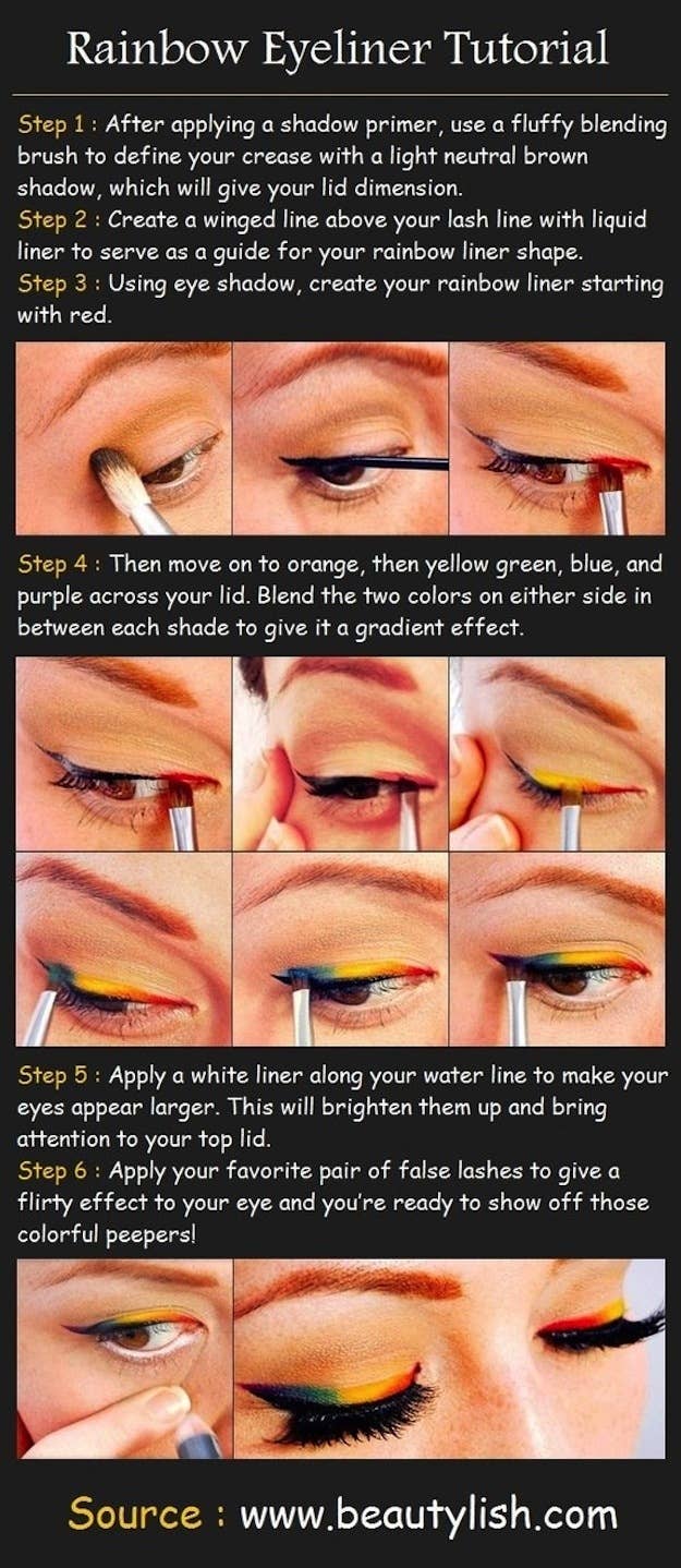 liquid eyeliner tutorial step by step