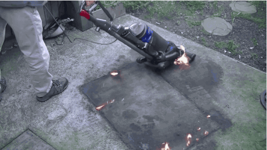 Did You Know Dyson Vacuums Can Suck Up Fire?