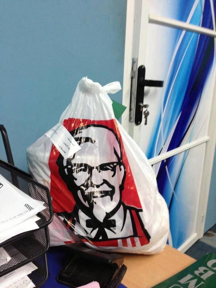 KFC Is Being Smuggled Into Gaza Through Underground Tunnels