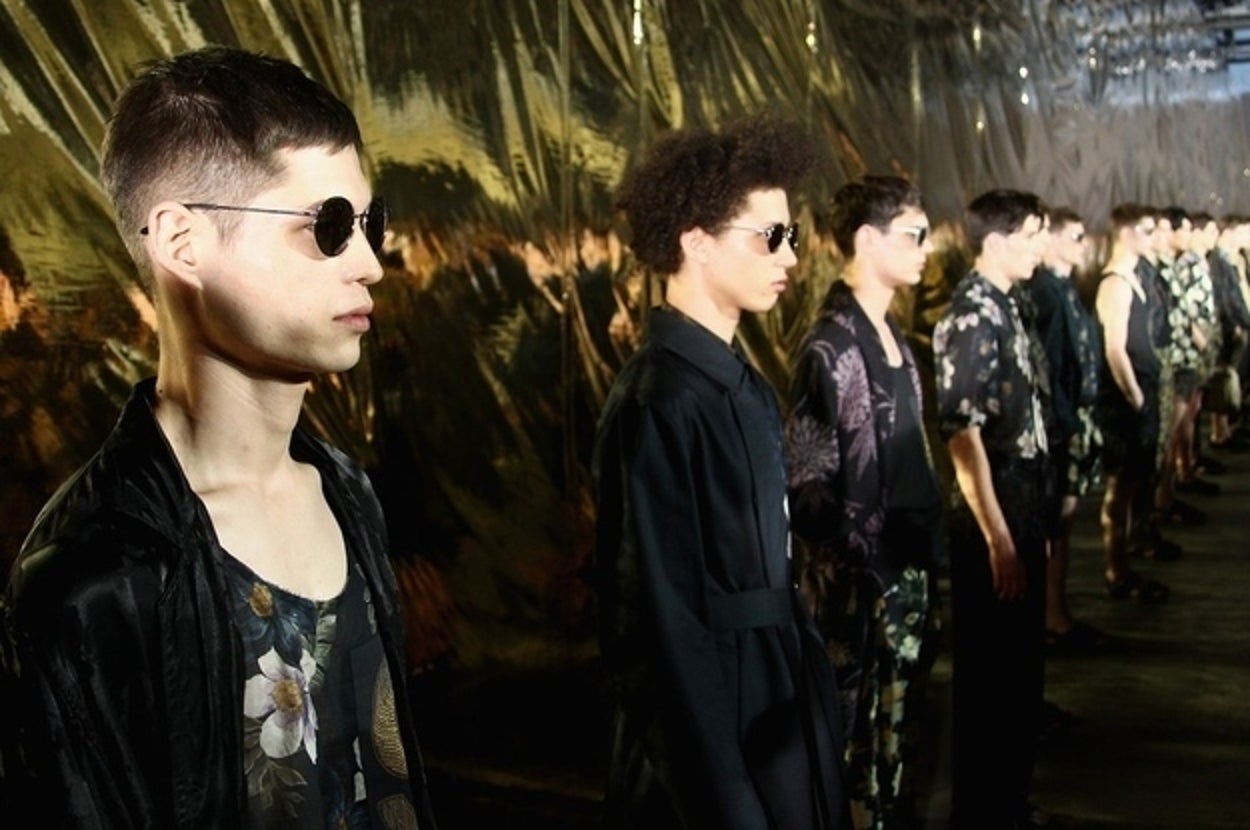 Getting Up Close And Impersonal With A Bunch Of Male Models