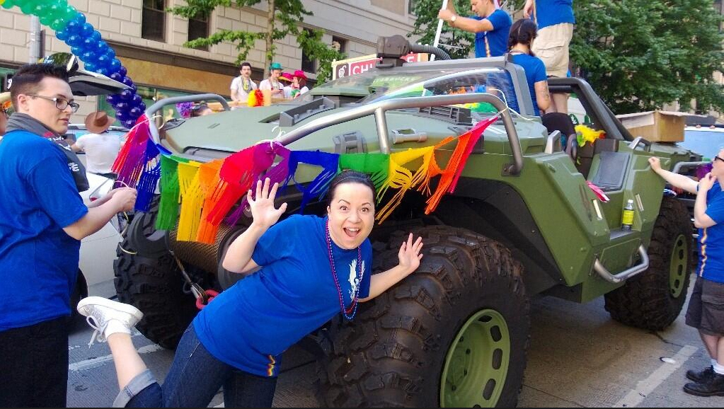 Master Chief's Newest Mission: Support Gay Pride
