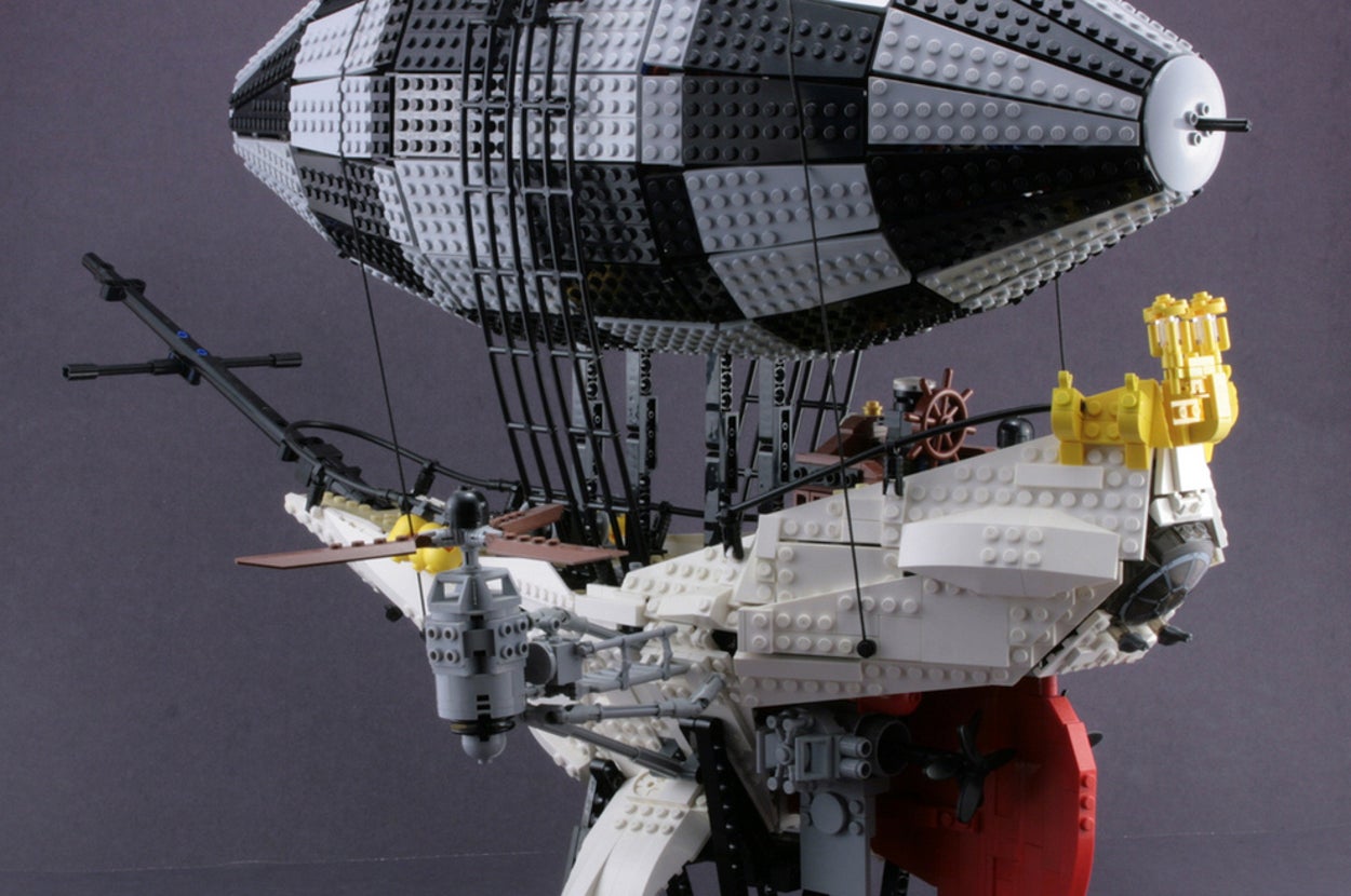 23 Fantastical Steampunk LEGO Builds Designed From Scratch